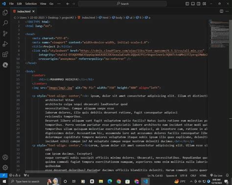 Muhammad Huzaifa On Linkedin Saylani Mass It Training 2nd Project For