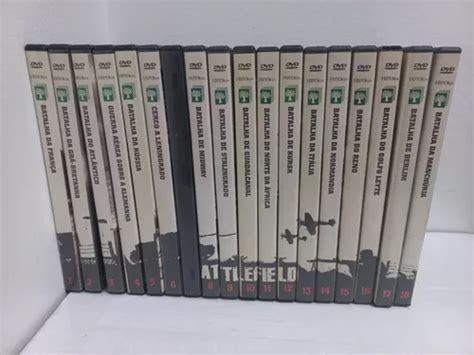 Dvd Coleção Battlefield 18 Dvd s Completa Leia Descrição