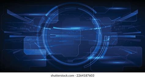 Vector Illustrations Digital Communication Innovation Technologycircuit