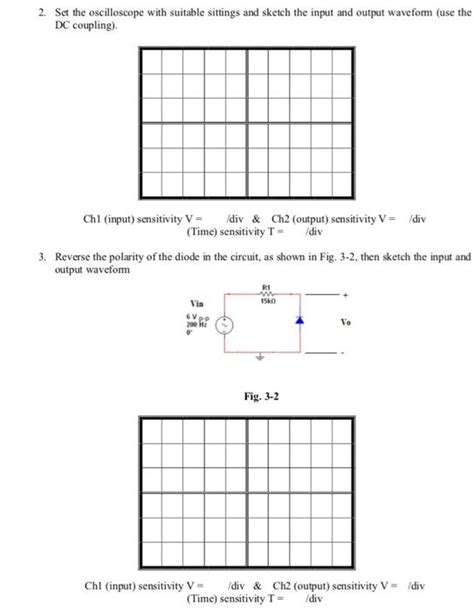 Solved Experiment The Diode Clipper And Clamper Chegg Com