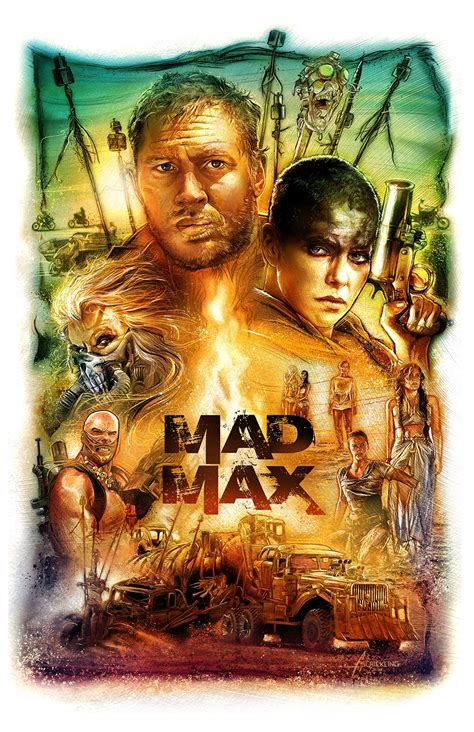 Mad Max Poster By Adamschickling