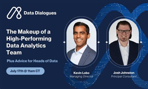 The Makeup Of A High Performing Data Analytics Team Plus Advice For