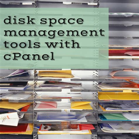 Disk Space Management Tools With CPanel Black Chicken Host
