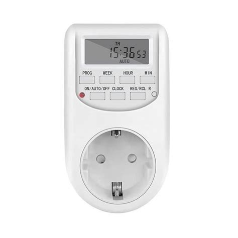 Prise Numérique électrique Avec Minuterie Prise Minuterie Prise 220v