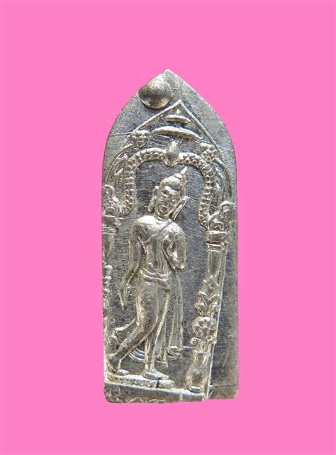 พระกำแพงนิ้ว เนื้อชิน ชินพระกรุ หลวงพ่อฑูรย์ วัดโพธิ์นิมิตร พระเครื่อง พระแท้ Webpra เว็บ พระ คอม