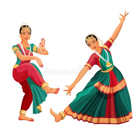 Classical Indian Dance Stock Illustrations 723 Classical Indian Dance