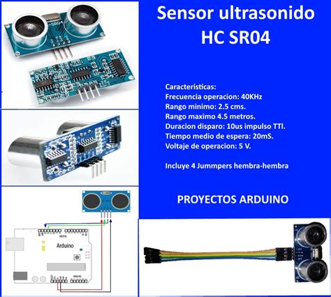 Sensor Hc Sr 04 Ultrasonido