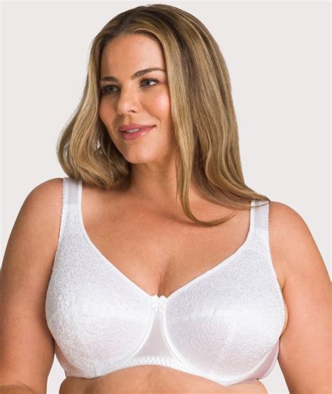 Fayreform Charlotte Underwire Bra White Curvy