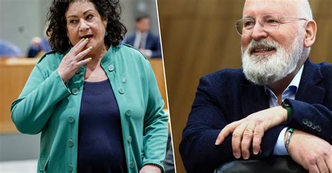Frans Timmermans Op Bezoek Bij Caroline Van Der Plas