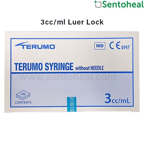 Terumo Syringes Luer Slip Tip Lock Tip Catheter Tip Luer Eccentric