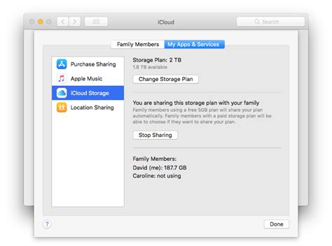 How Do I Migrate My Wife S ICloud From Her Paid Storage To Our Family Storage Ask Different