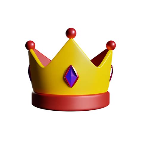 Crown 3d Icon Illustration 28238904 Png
