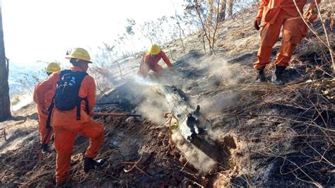 Incendio Afectó Al Menos 17 Hectáreas De Terreno En El Volcán De San