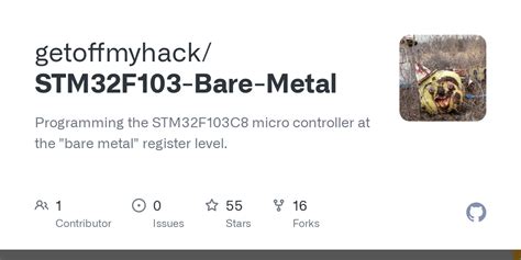 GitHub Getoffmyhack STM32F103 Bare Metal Programming The STM32F103C8