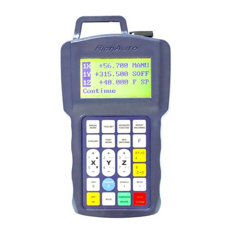 3 axis linkages motion controller richauto cnc controller