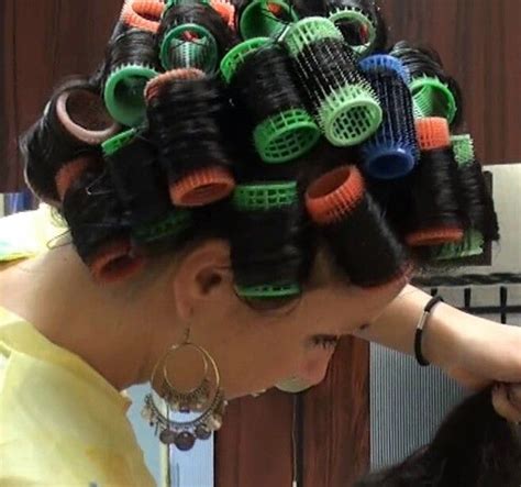 Pin By Tshima On Tightly Wetset Hair Setting Hair Rollers Hair Beauty