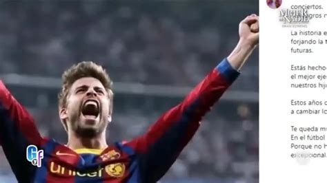 La Primera Imagen De Gerad Piqué Junto A Su Nueva Novia En Medio De La