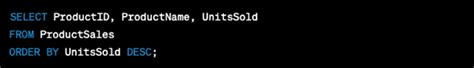 Sql Sorting How To Sort Data In Your Sql Database