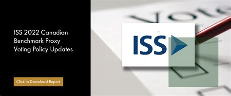 Iss 2022 Canadian Benchmark Proxy Voting Policy Updates — Laurel Hill