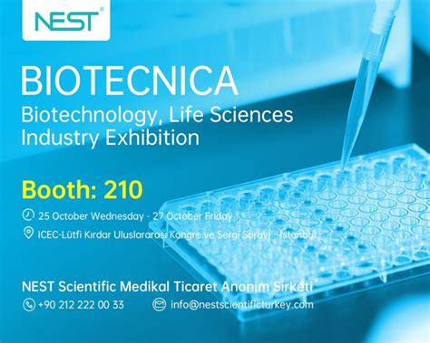 Wuxi Nest Biotechnology Co Ltd On Linkedin Istanbul Turkey