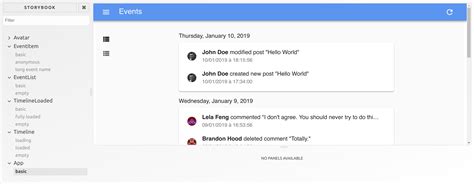 Building A Timeline With React Storybook Material Ui And React Admin