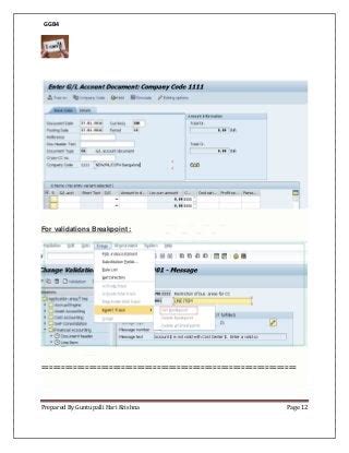SAP Validation And Substitution PDF SAP Validation And Substitution PDF