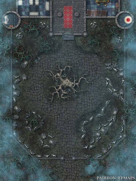 Gothic Horror Crypt And Dungeon Maps R Battlemaps
