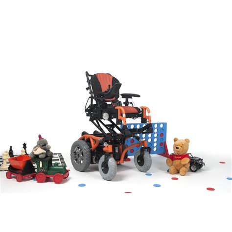 Детская инвалидная коляска с электроприводом Vermeiren Springer Kids ...