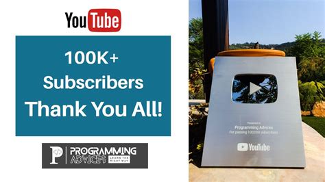 100k Subscribers Thank You All Youtube