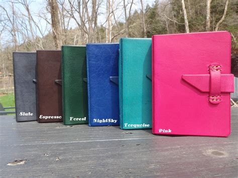 Csherwoodleather A7 Pocket Organizer Planner Notebook Refillable
