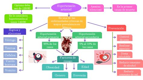 Top 18 Mejores Mapa Conceptual De Hipertension Arterial Sistemica En