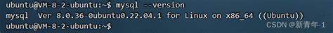 【mysql部署】在ubuntu2204上安装和配置mysql教程ubuntu2204安装mysql Csdn博客