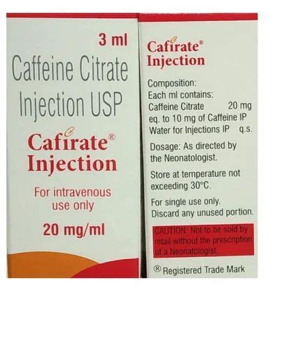 Caffeine Citrate Oral Solution 3 Ml At ₹ 265 Piece In Nagpur Id