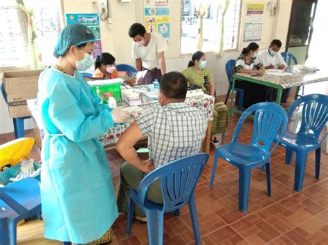 ဒဂုံမြို့သစ် မြောက်ပိုင်း မြို့နယ်၌ ပြည်သူများအား ကိုဗစ် ၁၉ ရောဂါကာကွယ