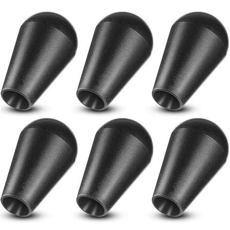 Datanly 6 Pcs Ellipse Joystick Head Rocker Ball Top Oval