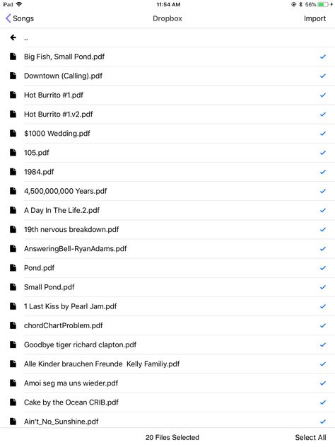 Import And Export Lyrics In Setlist Helper For Ios Setlist Helper Help