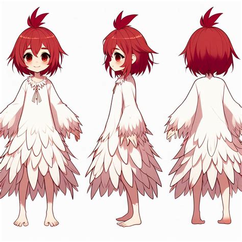 Cute Anime Chicken Girls By Phuramaiart On Deviantart