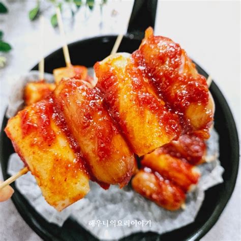 아이간식 백종원 떡꼬치 소떡소떡 소스 만들기 네이버 블로그