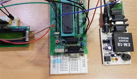 Rfid Based Attendance System Circuit Using Microcontroller Electronicshub