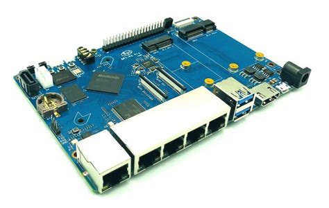 95 Banana Pi BPI R2 Pro 5 Port Gigabit Ethernet Router Board Is Powered By Rockchip RK3568 SoC