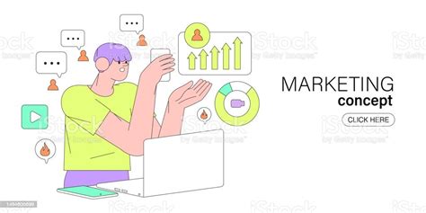 인터넷 웹 배너 및 앱 디자인 및 개발 Seo 소셜 네트워크를 위한 디지털 마케팅 개념입니다 비즈니스 마케팅 전략 기획 디지털 광고 소셜 미디어 및 커뮤니케이션 소셜