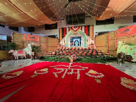 Celebration At Shri Lakshmi Venkatesh Devasthan Chhatribag Indore