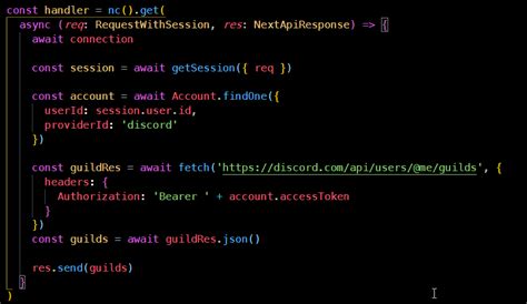 How To Get User S Guilds In Discord Provider Nextauthjs Next Auth Discussion Github