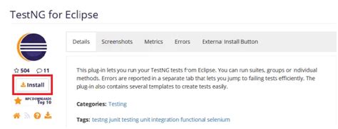 How To Install TestNG In Eclipse For Selenium Webdriver InfoTechSite