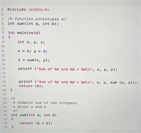 Solved Which Line Or Lines Make A Function Call Chegg
