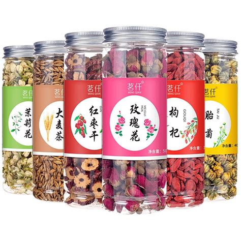 茗仟 桂花 花茶 养身茶 糕点配料罐装任意组合花茶花草茶玫瑰花金银花柠檬胎菊花茶水果茶 Shopee Malaysia