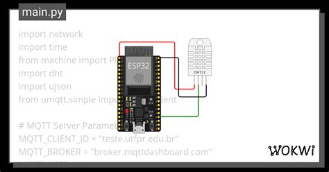 Esp 32 Dht Nuvem Wokwi ESP32 STM32 Arduino Simulator