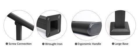 Hand Rails For Outdoor Steps Metal Stair Railing Indoor 3 5 Steps