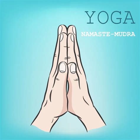 Vector Thai Greetingtwo Hands Pressed Together In Prayer Position