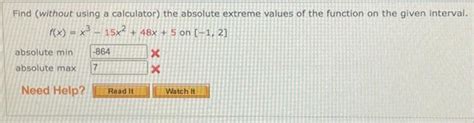 solved find without using a calculator the absolute